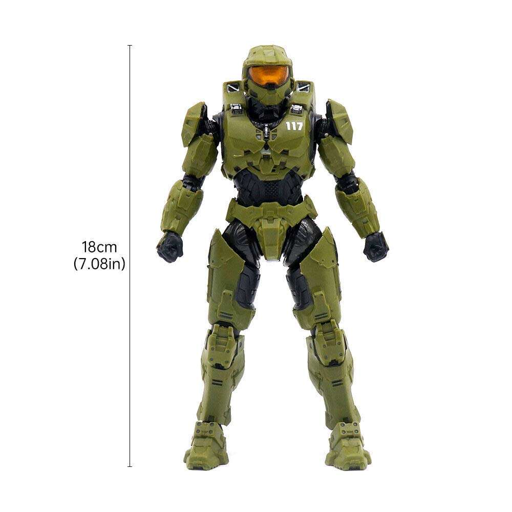 1/12 Scale Master Chief Infinate Mjolnir Mark VI Gen3 Detachable Action ...