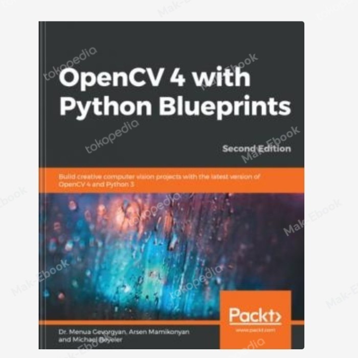 Opencv 4 เล่ม พร้อม Python Blueprints | Shopee Thailand