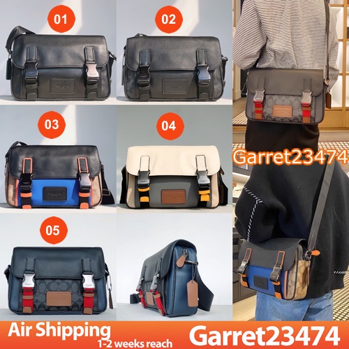 Track Crossbody C3747 C2725 C2715 C4021 C4141 ออกแบบหัวเข็มขัดคู่ สไตล์ ...