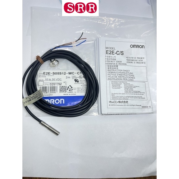 พร้อมส่ง E2E-S05S12-WC-C1 Inductive Barrel-Style ในไทย Proximity Sensor, NPN 1.2 mm Detection ไฟ ...