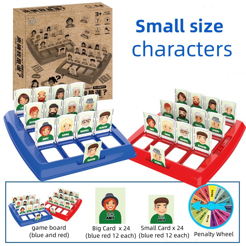 Who is it Board Game - บอร์ดเกม Guess Who เกมสืบพยาน ทายสิว่าฉันเป็นใคร ...