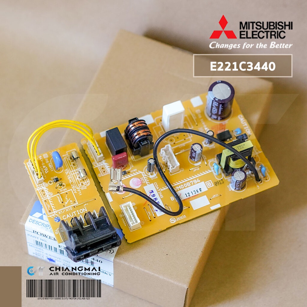 E221C3440 แผงวงจรแอร์ Mitsubishi Electric แผงบอร์ดแอร์มิตซูบิชิ บอร์ด ...