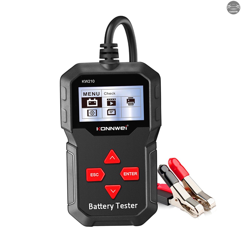 พร้อมส่ง KONNWEI KW210 เครื่องวิเคราะห์แบตเตอรี่รถยนต์ 12V ดิจิทัล หลาย ...