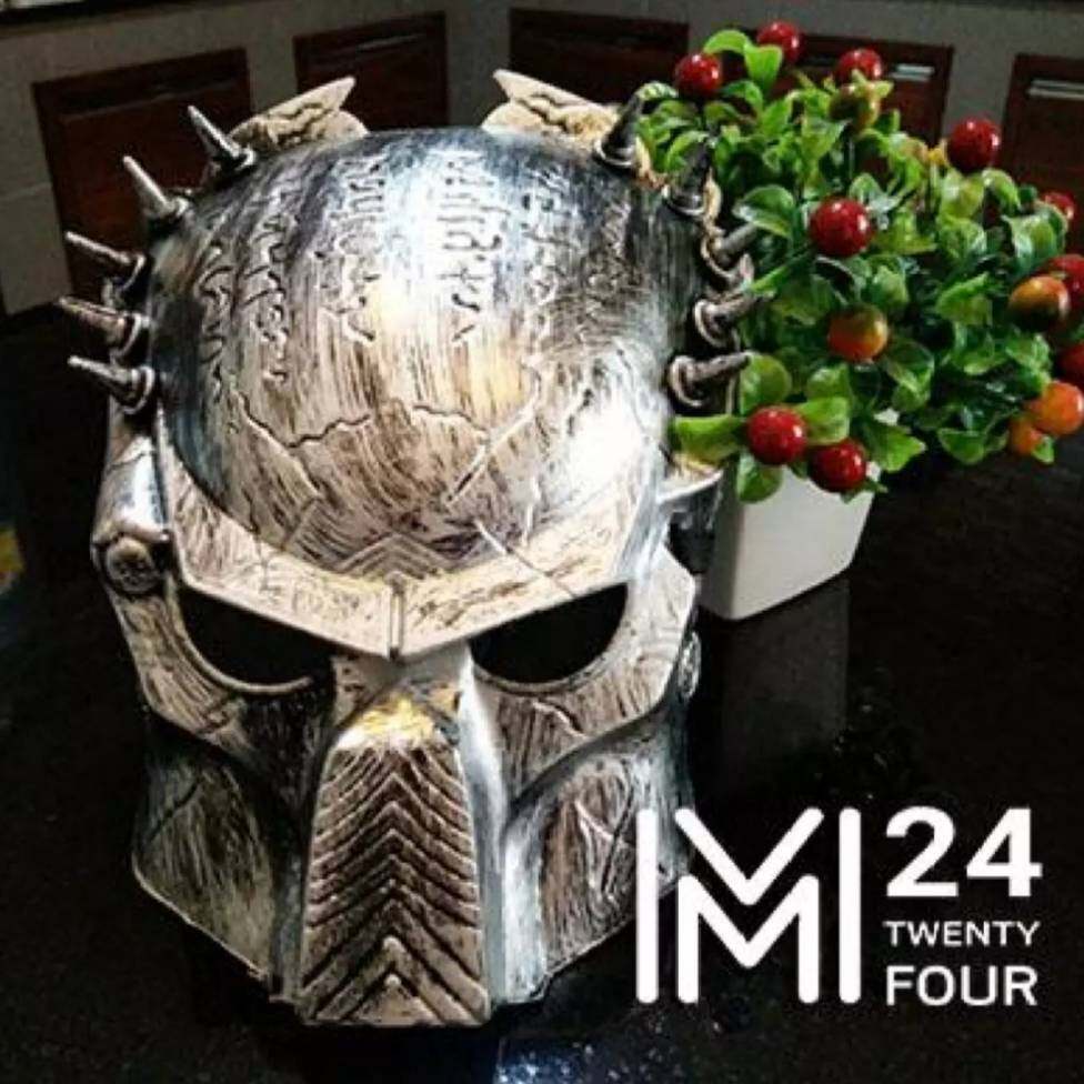 (บรอนซ์เงิน 1 อัน) Predators Mask หน้ากากพรีเดเตอร์ หน้ากาก พรีเดเตอร์ ...