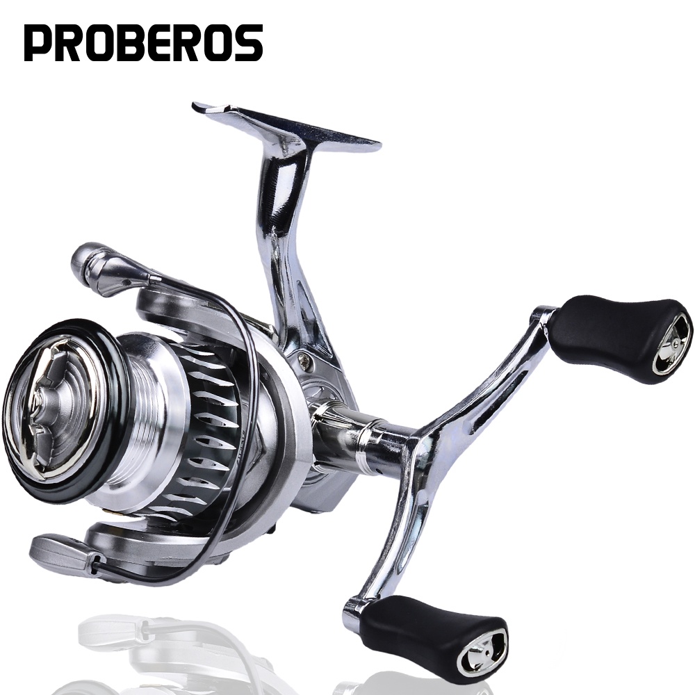 PROBEROS รอกตกปลาแบบหมุนได้ 7 + 1 ตลับลูกปืนซ้ายและขวาจับรอกตกปลาแบบ ...