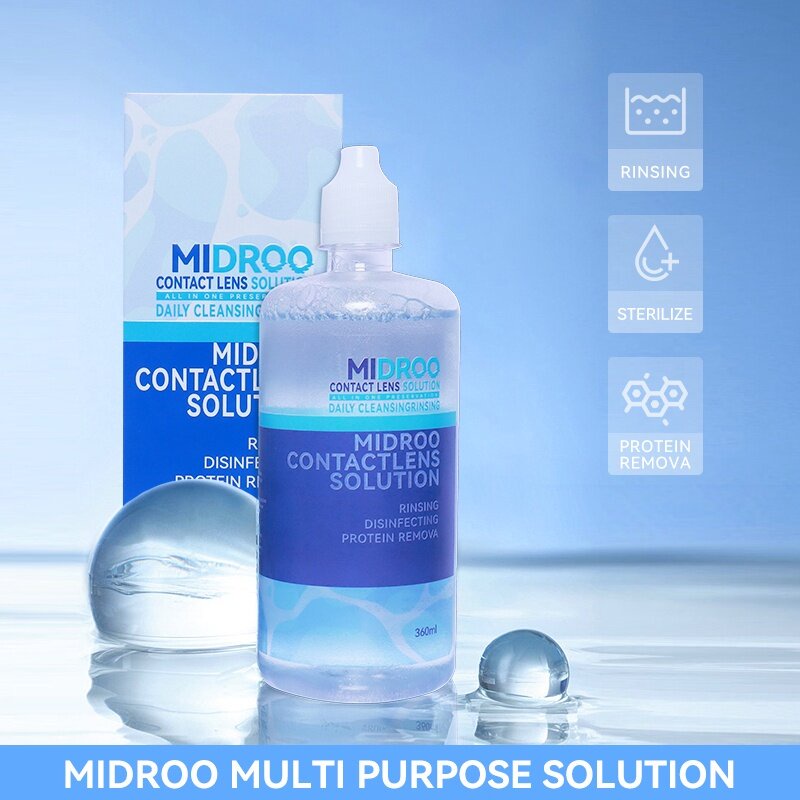 MIDROO น้ำยาล้างคอนแทคเลนส์ของแท้ส่งจากไทย | Shopee Thailand