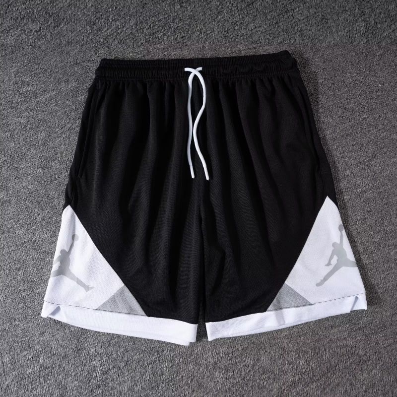 [6 สี] Jordan กางเกงบาสเก็ตบอล ขาสั้น สีเทา สีดํา และสีขาว AJ คุณภาพสูง ...
