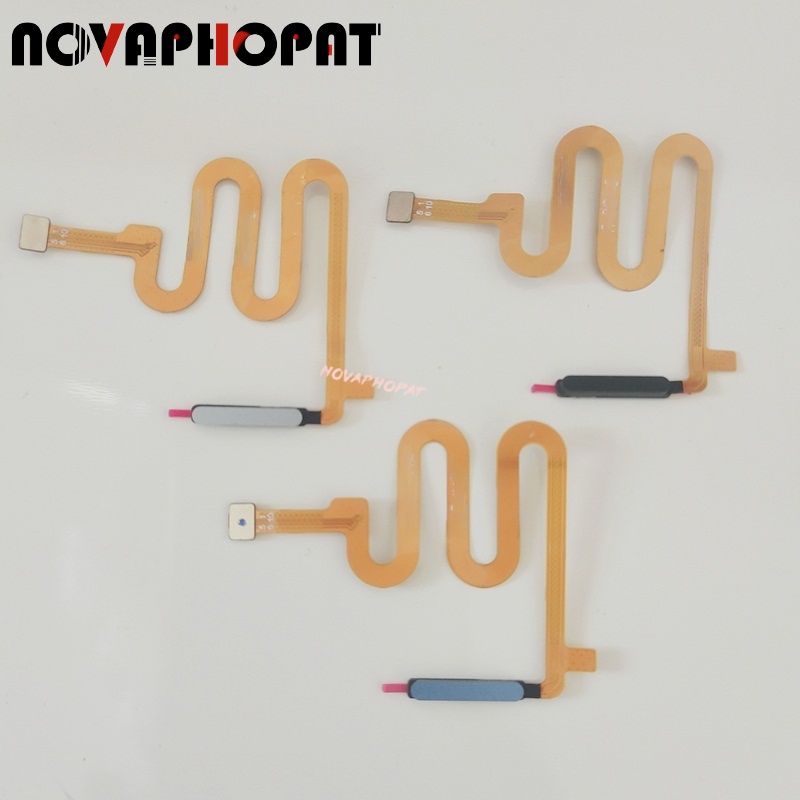 Novaphopat อะไหล่ปุ่มโฮม เซนเซอร์ลายนิ้วมือ แบบเปลี่ยน สําหรับ Tecno ...