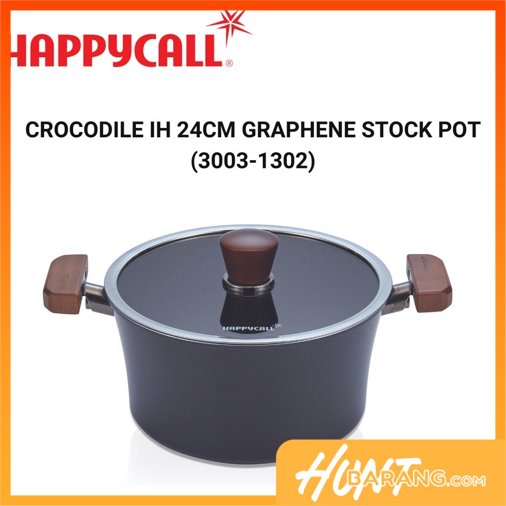 Crocodile IH 24CM GRAPHENE POT (3003-1302) | Shopee Thailand