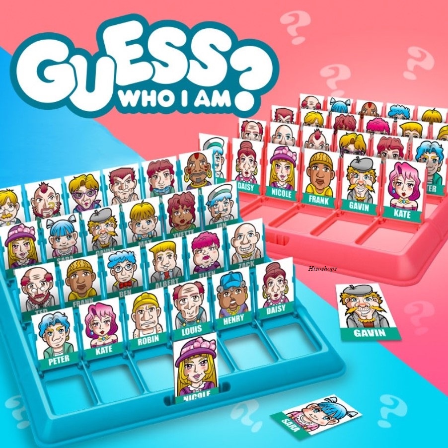 GUESS Who i am ? บอร์ดเกมส์ เกมส์หาคนปริศนาของเพื่อน เดาซิว่าฉันเป็นใคร ...