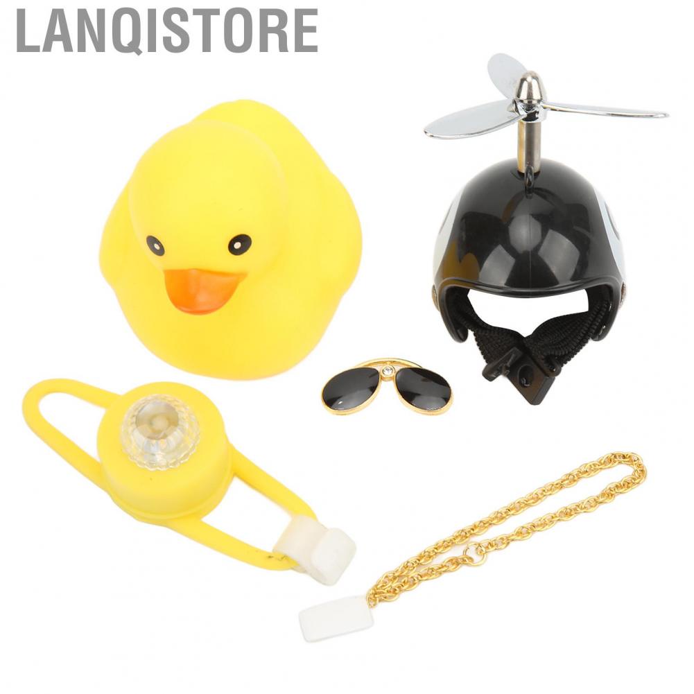 Lanqistore Duck Bicycle Bell Safe Rubber Duck Bicycle Bell for Riding ...