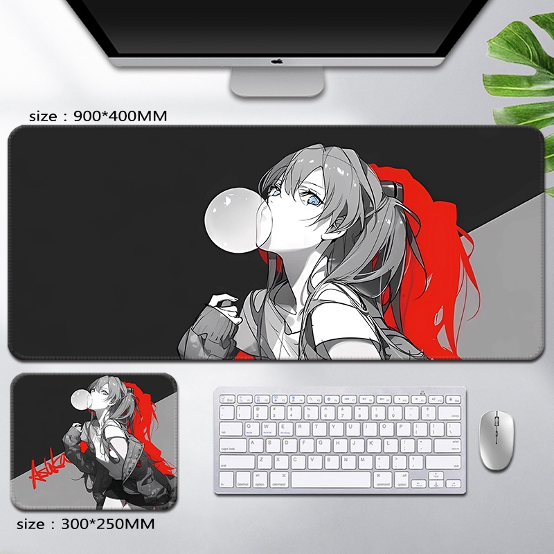 EVA Asuka mouse pad NEON GENESIS EVANGELION oversized Two-Dimensional ...