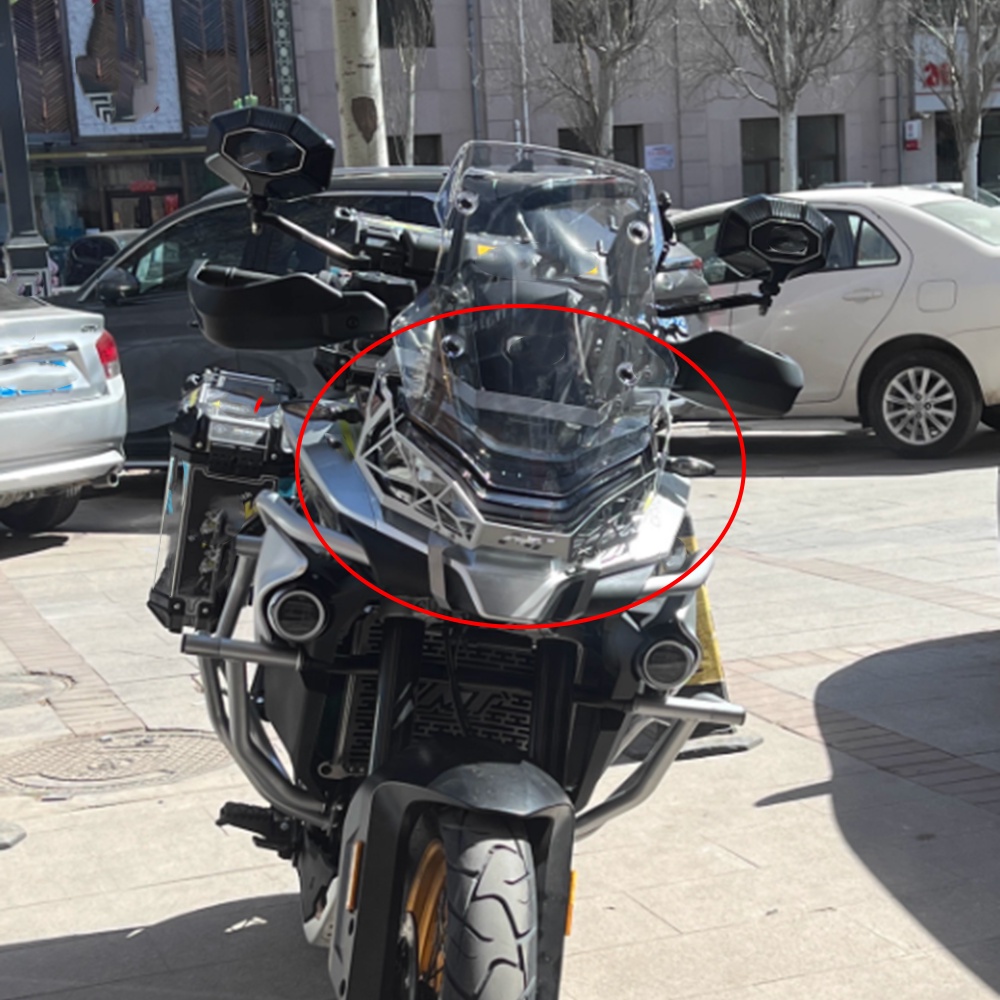 อุปกรณ์เสริมรถจักรยานยนต์ไฟหน้า Protector Guard ไฟหน้า Grille ป้องกัน ...