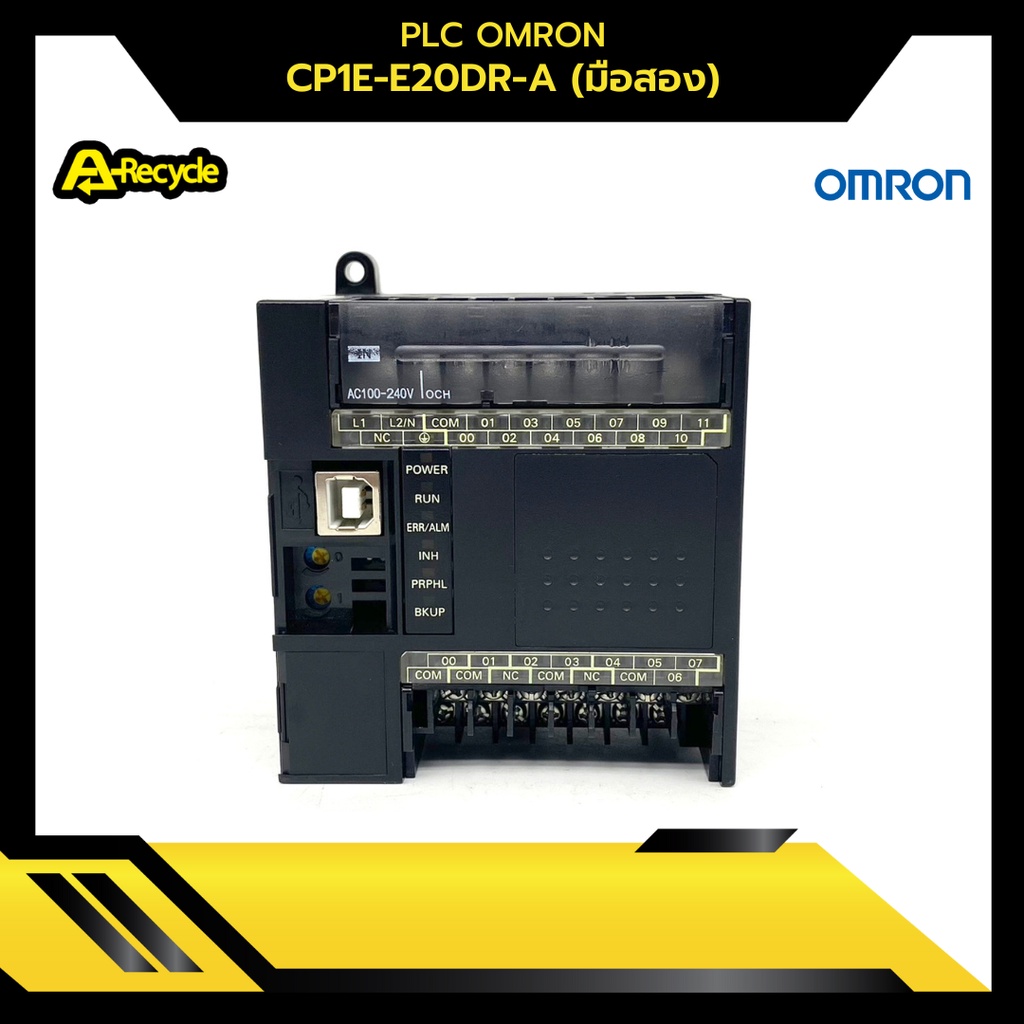 PLC Omron CP1E-E20DR-A มือสอง สภาพสวย ใช้งานปกติ | Shopee Thailand