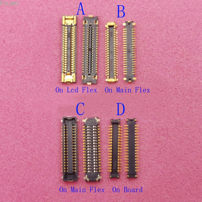 ตัวเชื่อมต่อหน้าจอ Lcd FPC แบบยืดหยุ่น สําหรับ Samsung Galaxy A30 A305 A305F A50 A505F A50S A507 ...