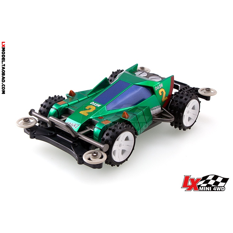โมเดลรถยนต์ Tamiya Four-Wheel Drive Assembly Model Flame Sun Burning ...