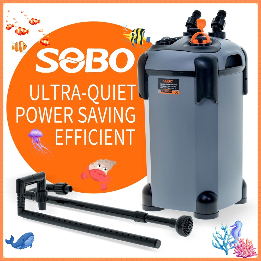 Sobo ไส้กรองภายนอก พร้อม UV SF-650F SF-850F 1000F 1200F 1500F( หรือ ...
