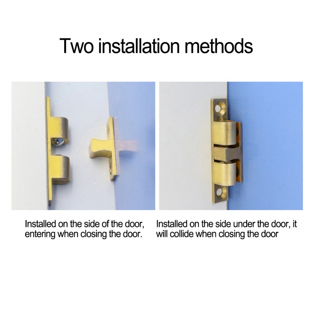 【COLORFUL】Door Catch Push To Open Door Catch Stainless Steel Touch ...