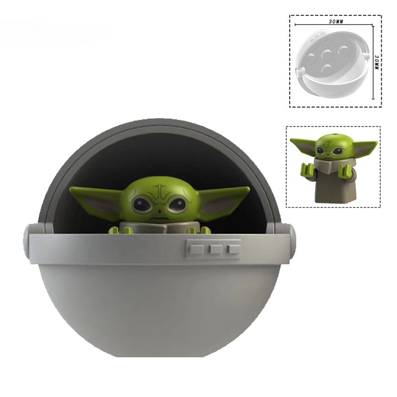 ของเล่นตัวต่อฟิกเกอร์ Stars War Heavy Infantry Mandalorian ขนาดเล็ก ...