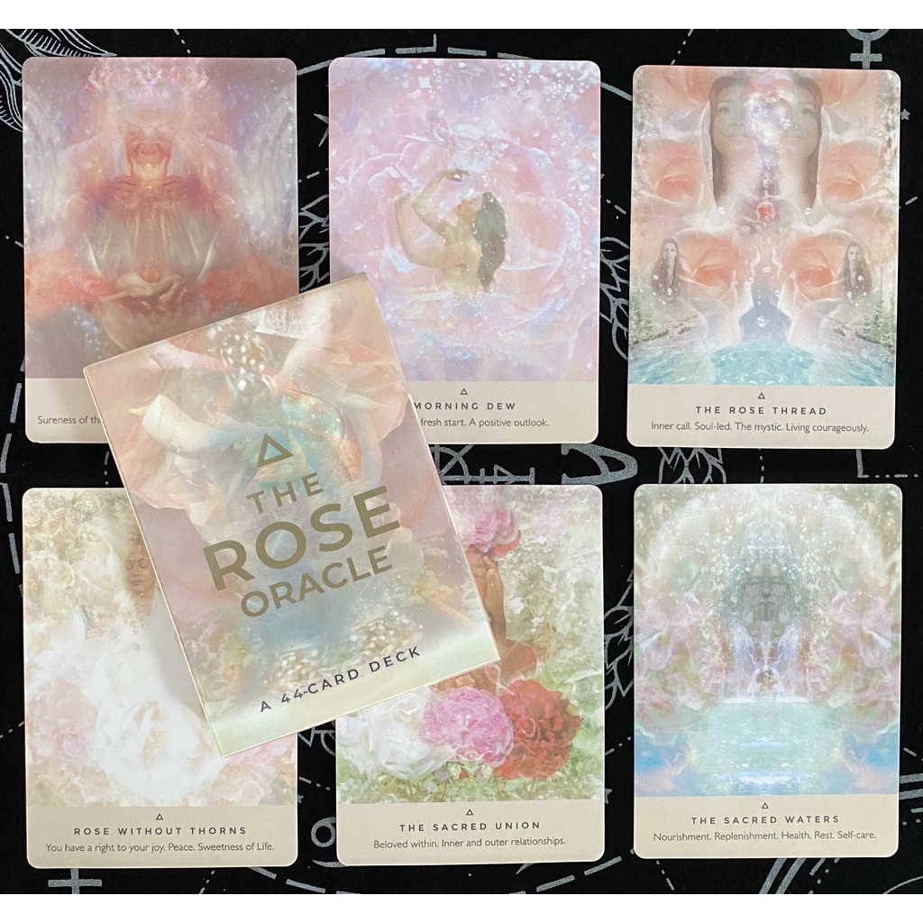 การ์ด The Rose Oracle เวอร์ชั่นภาษาอังกฤษ | Shopee Thailand