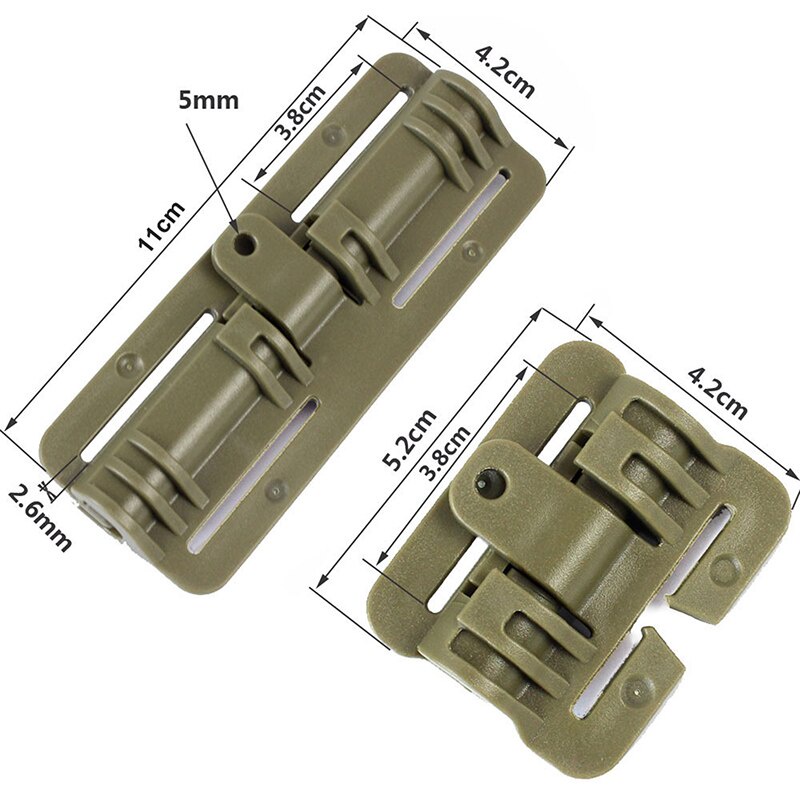 Luc กระเป๋าเป้สะพายหลังกลางแจ้งเสื้อกั๊ก quick release buckle MOLLE ...