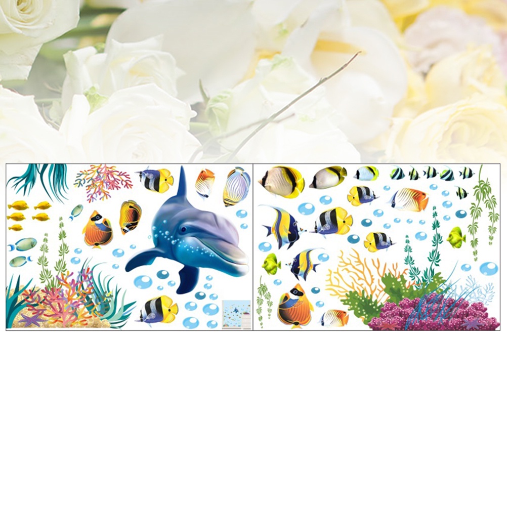 Wall Decalsstickers Seathe Underwater Ocean Kids Rooms Nursery ...