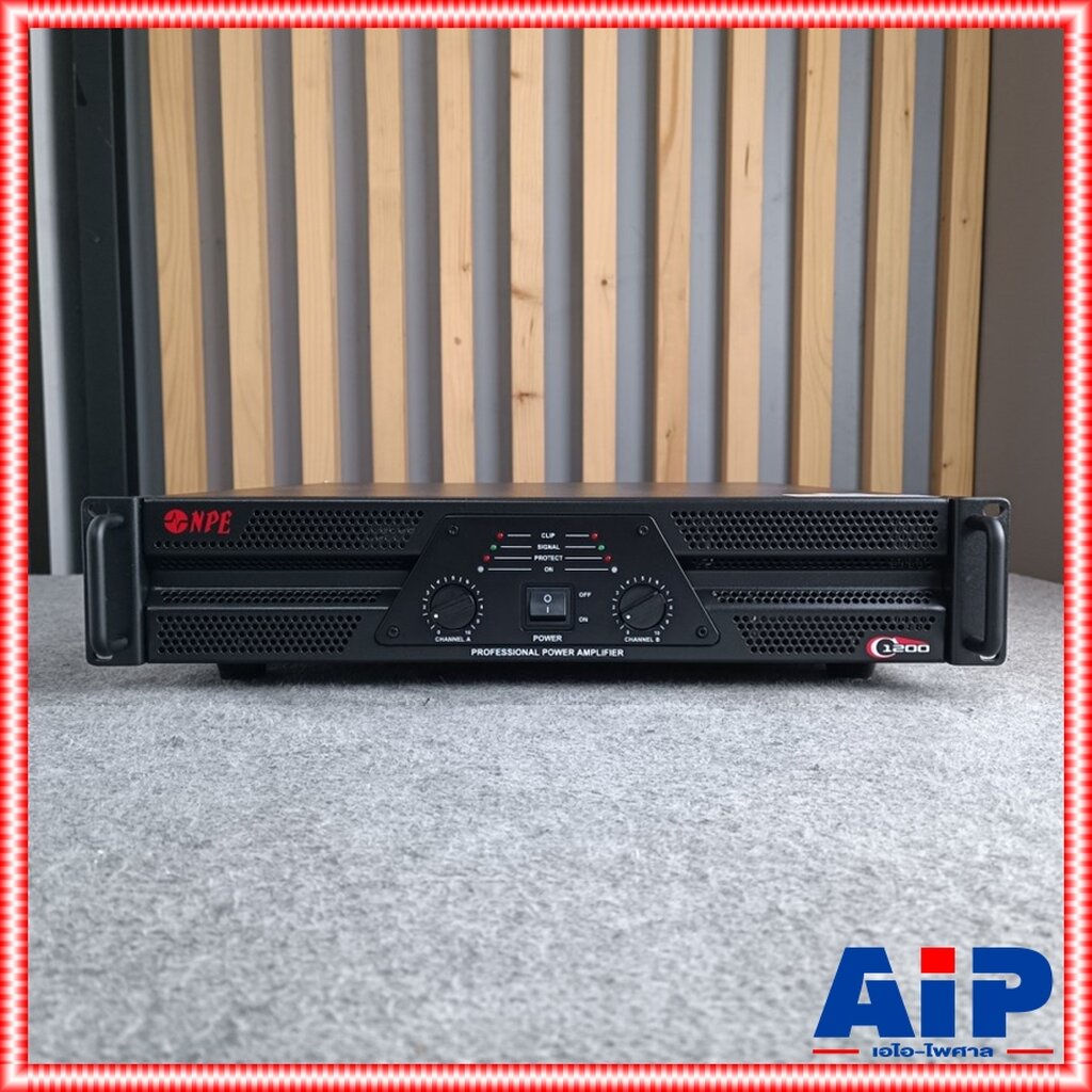 เพาเวอร์แอมป์ NPE C-1200 Power Amp เครื่องเสียงกลางแจ้ง C1200 POWERAMP ...
