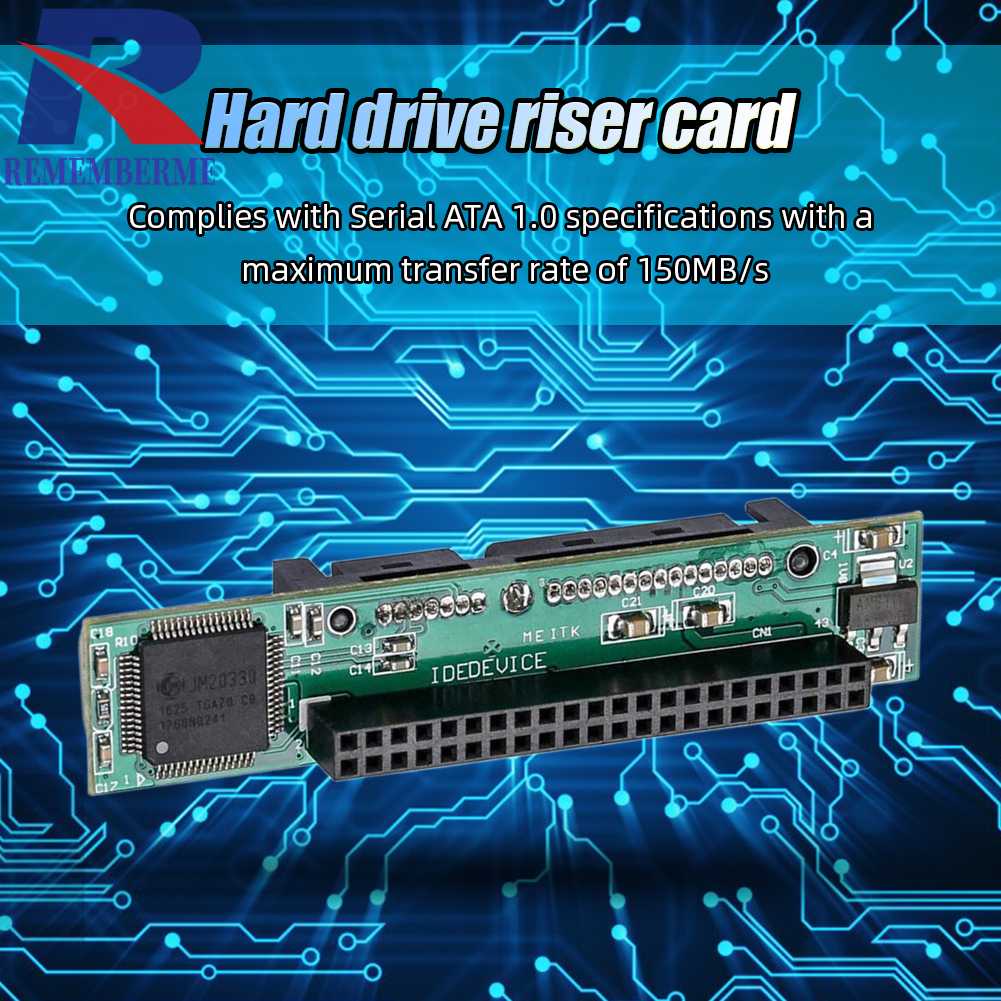 การ์ดอะแดปเตอร์ SATA เป็น IDE SSD 2.5 นิ้ว Mini 7 + 15-Pin เป็น 44-Pin ...