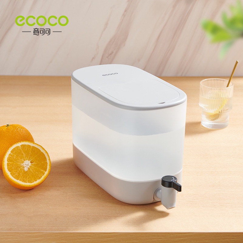 HOME818 เครื่องทำน้ำเย็น ถังน้ำดื่ม ถังน้ำดื่มมีก๊อก เกรดพรีเมียม 4L ECOCO | Shopee Thailand
