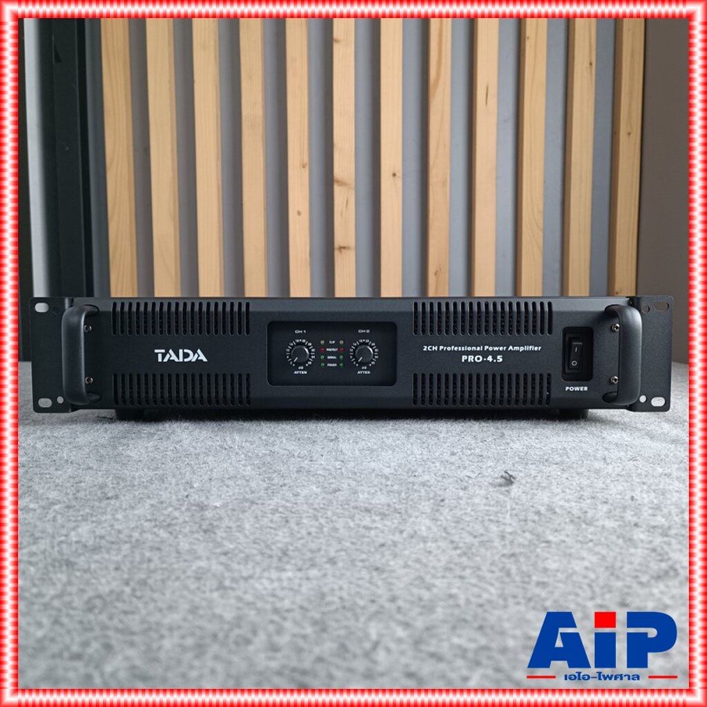 TADA PRO-4.5 poweramp เพาเวอร์แอมป์ 2 แชนแนล กำลังขับ 2 x 450 วัตต์ ที่ ...