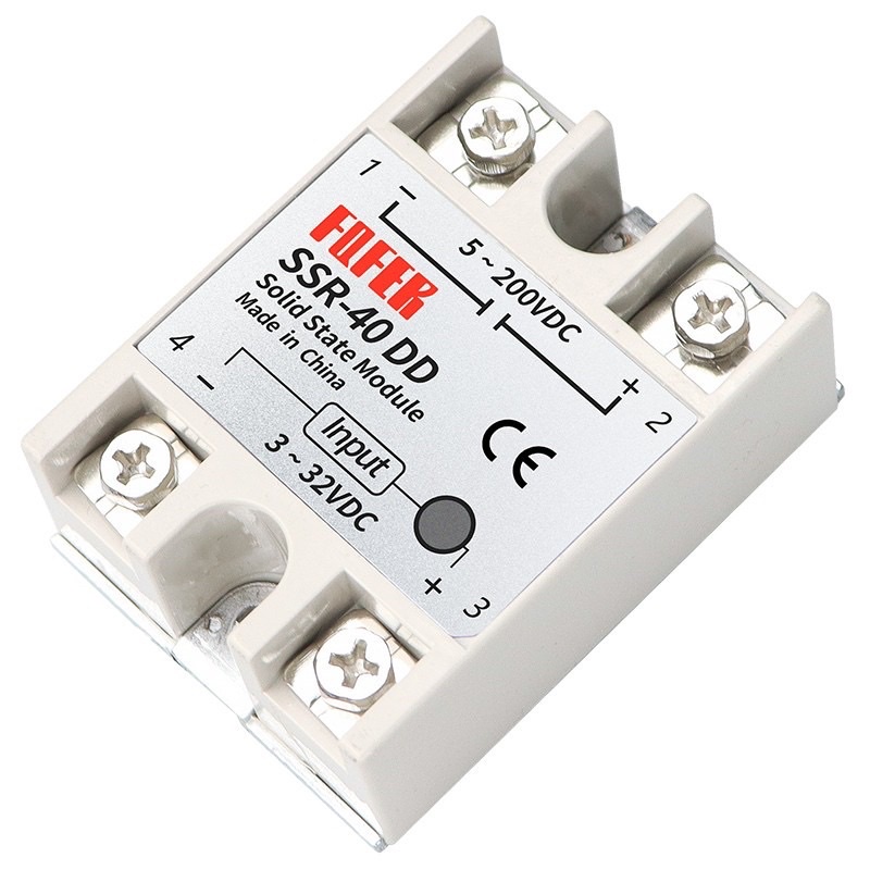 แท้ DCSSR-40DDโซลิดสเตทรีเลย์ Solid State Relay DC to DC.SSR-40DDDC SSR ...
