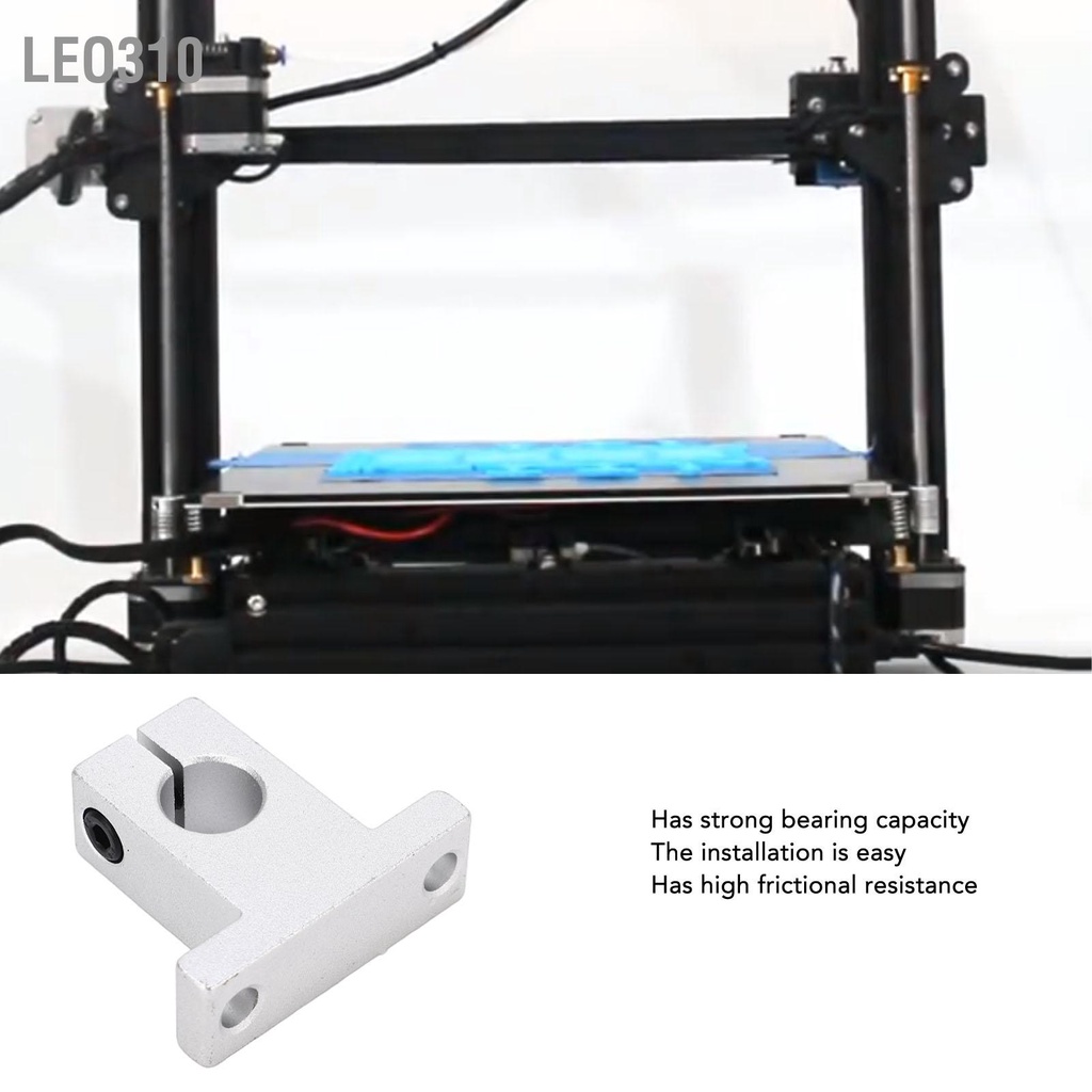 Leo310 10 ชิ้น Linear Shaft Support Motion Rod Guide Rail End รองรับอล ...