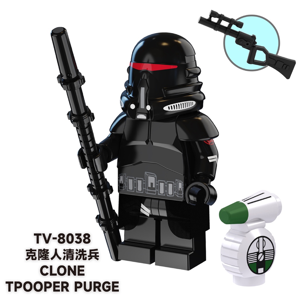 ของเล่นตัวต่อฟิกเกอร์ Star Wars Luke Palpatine Clone Troopers Darth ...