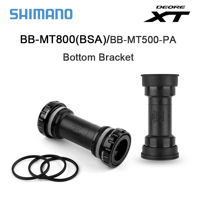 Shimano Deore XT MT800 BSA กะโหลกจักรยาน BB52 68 73 มม. BB-MT500 PA 89.5 92 มม. สําหรับ M6000 ...