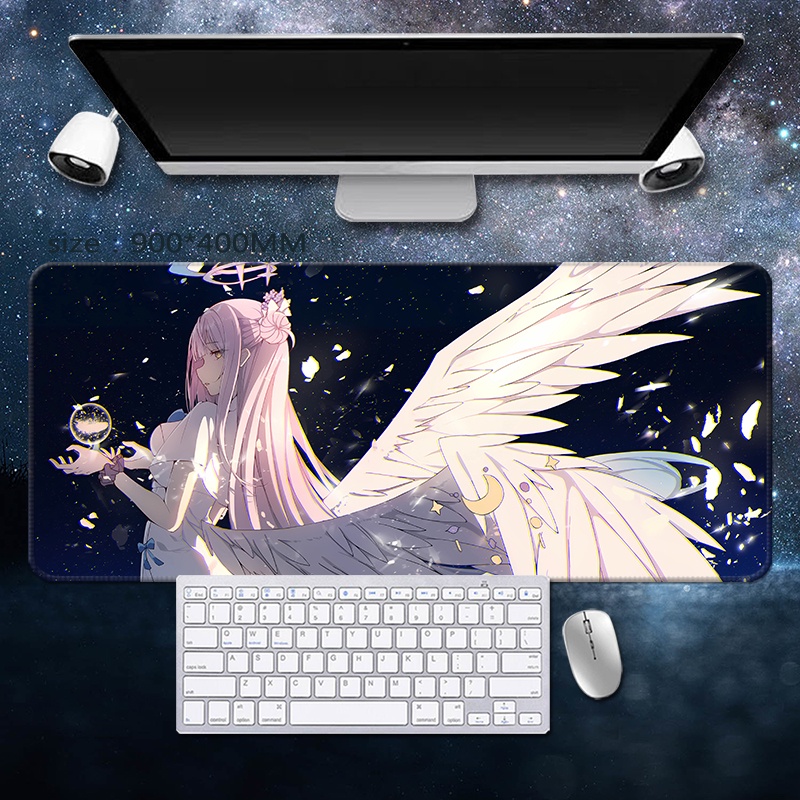 Blue Archive mouse pad oversized sorasaki hina/Misono Mika/Sunaōkami ...