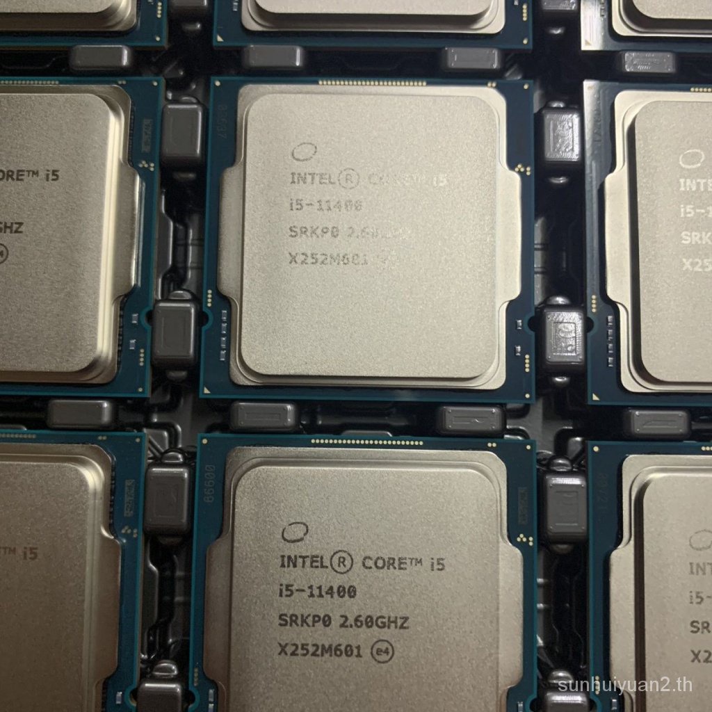 โปรเซสเซอร์ CPU Intel 11th generation Corey i5 11400 i5 11400f สําหรับ ...