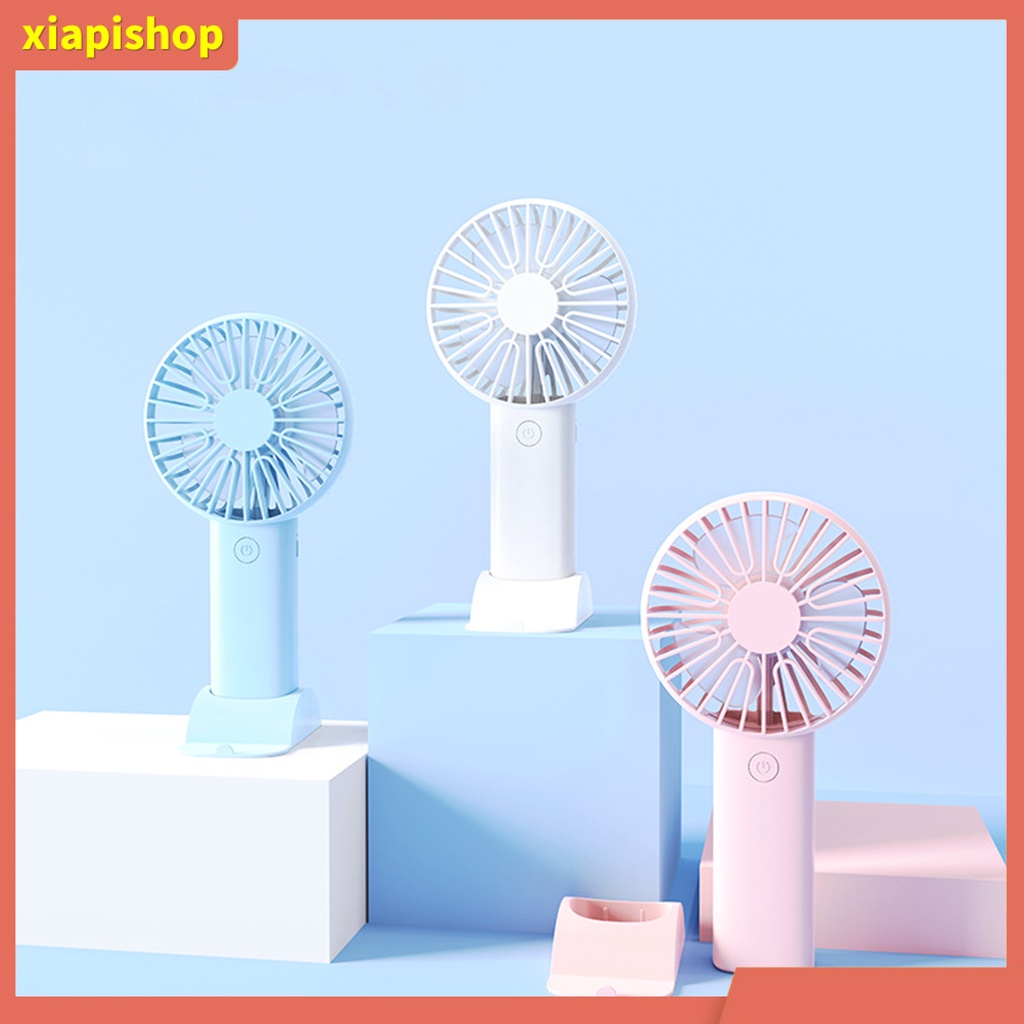 {XIAPI} พัดลมมือถือ 3 ความเร็ว ถอดได้ ชาร์จ USB 1 ชุด | Shopee Thailand