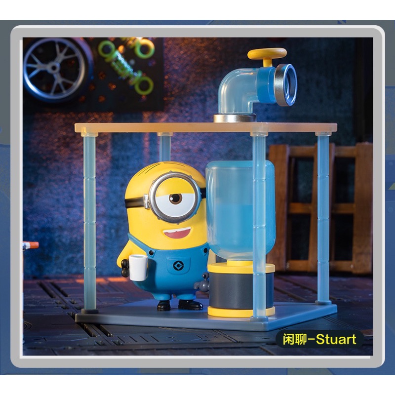 กล่องสุ่ม ตุ๊กตาฟิกเกอร์ Minions Secret Base Series POPMART [ของแท้ ...