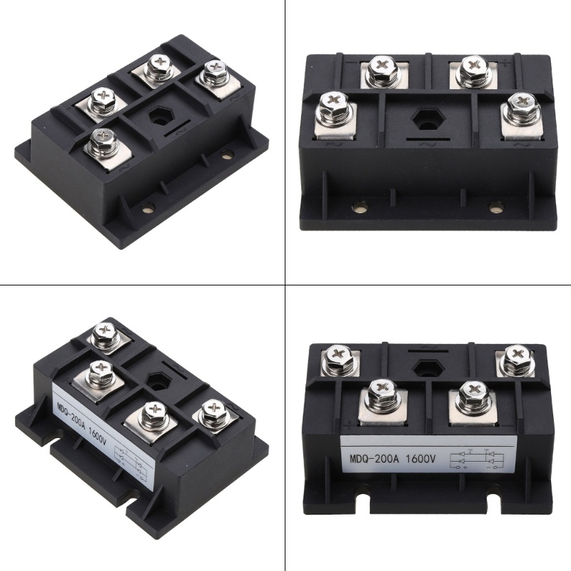 Bt 200a 1600v โมดูลไดโอดเฟสเดียว Bridge Rectifier Mdq-200a | Shopee ...