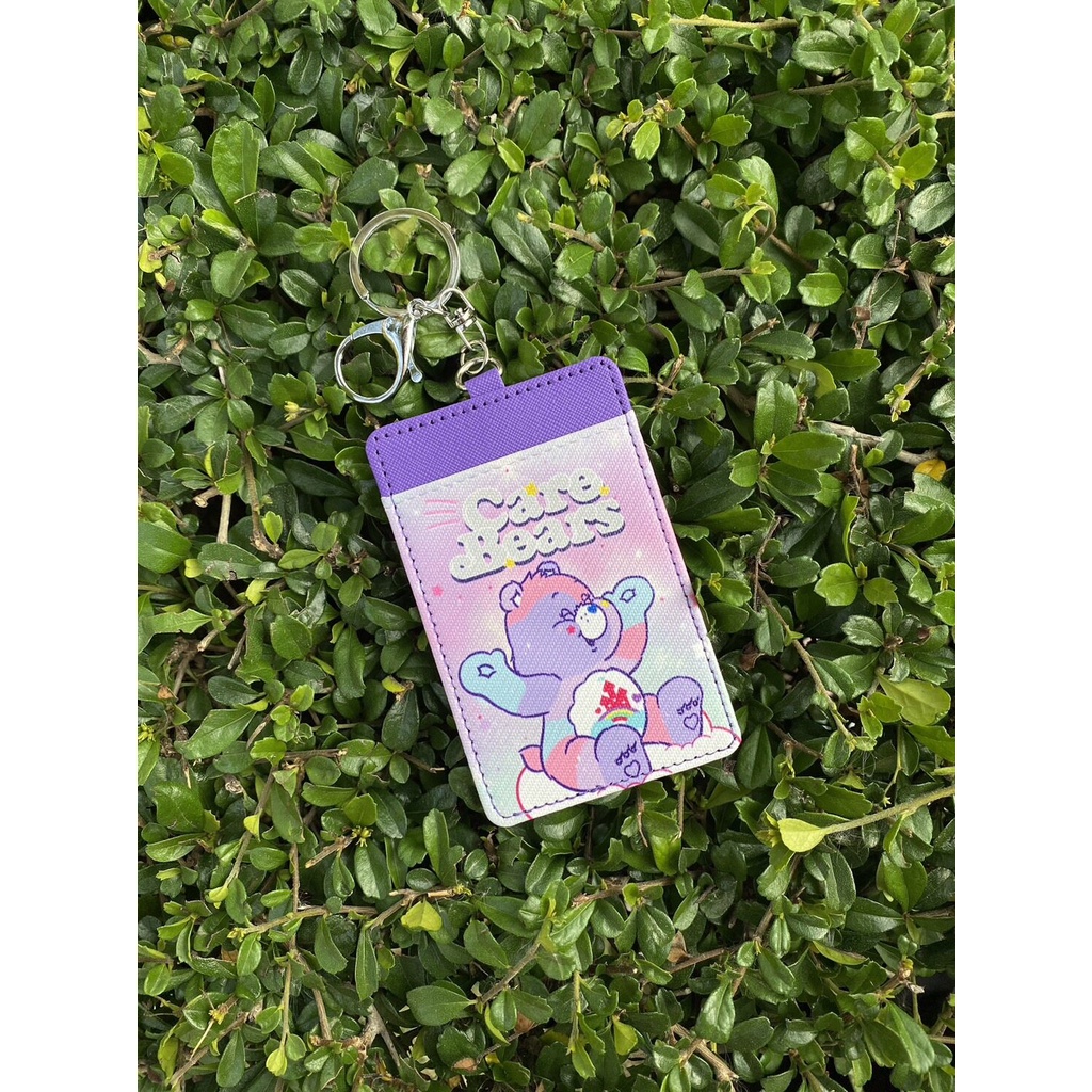 พวงกุญแจใส่บัตร Care bears ที่ใส่บัตรห้อยกระเป๋า บัตรพนักงาน ป้ายชื่อ ...