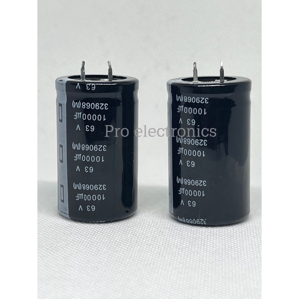 10000uf63v 10000ยูเอฟ63โวลต์ capacitor E Lectrolytic ตัวเก็บประจุ (ของใหม่) 2ขา C | Shopee Thailand