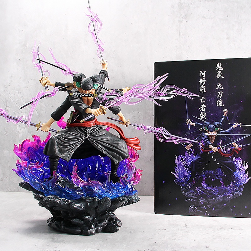 โมเดลฟิกเกอร์ One Piece GK Onishima Three-Headed Six-Arm Sauron Asura ...