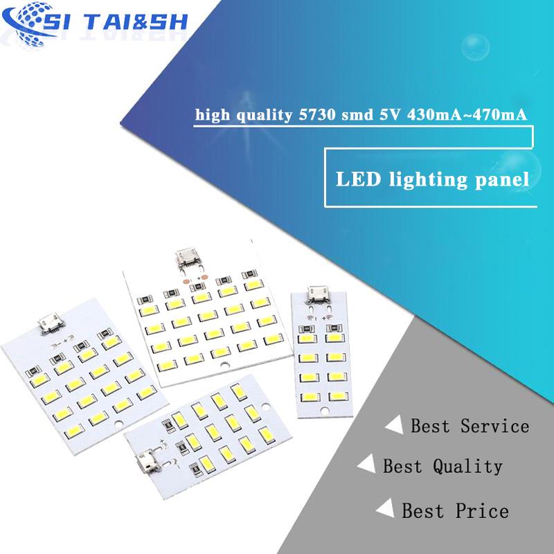 แผงไฟฉุกเฉิน LED 5730 smd 5V 430mA~470mA สีขาว Mirco USB 5730 คุณภาพสูง | Shopee Thailand