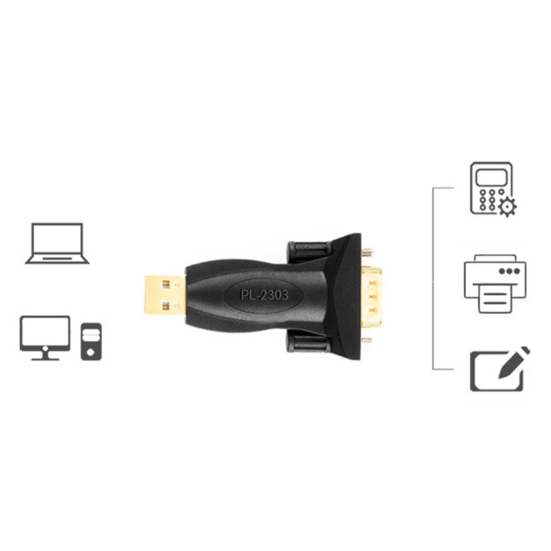 R * USB 2 0 ถึง Serial 9-Pin DB-9 RS-232 RS232 Converter Prolific ...
