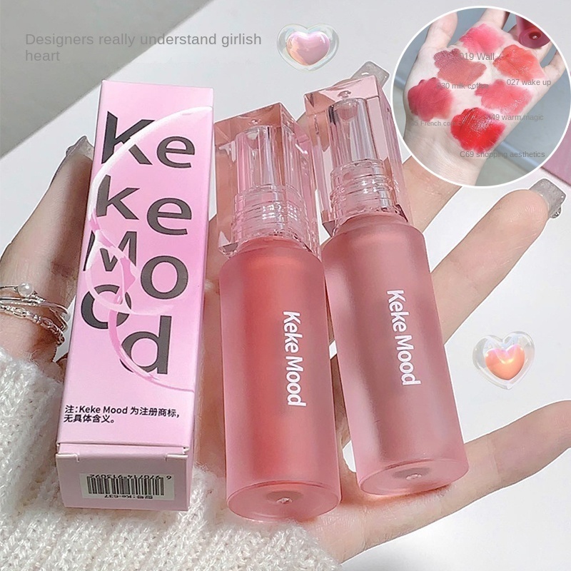 Kekemood ลิปกลอส เนื้อแมตต์ กํามะหยี่ กันน้ํา ติดทนนาน ไม่ซีดจาง ...
