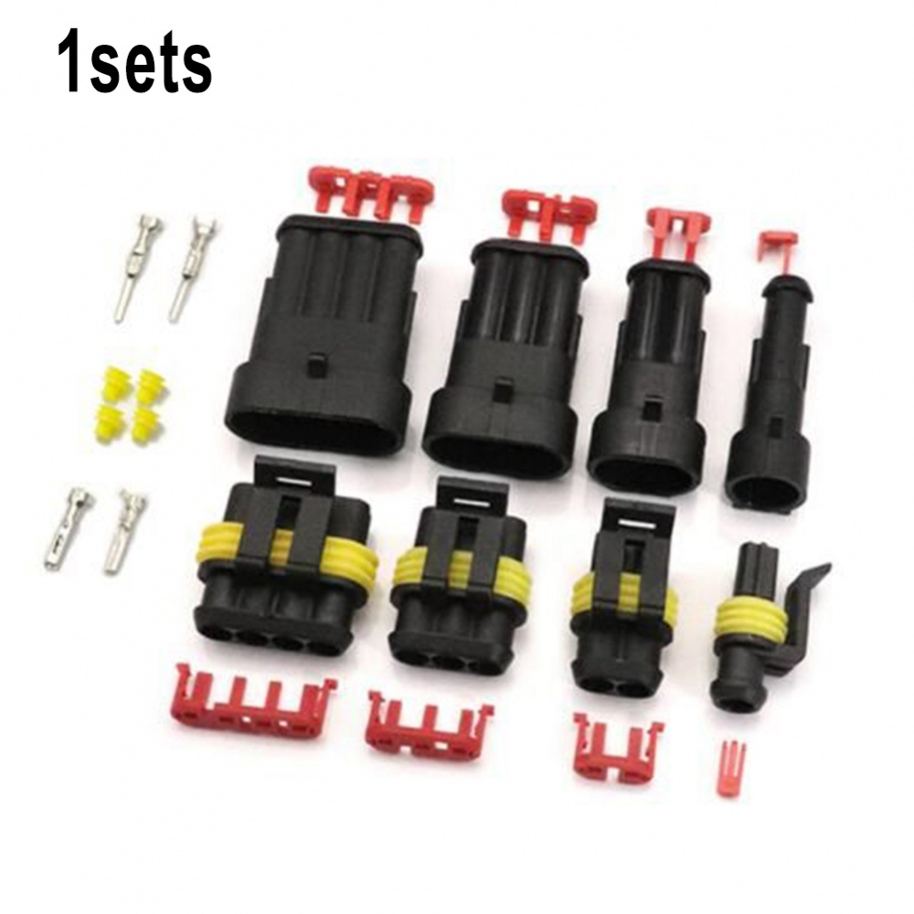 ⚡NEW 8⚡Plug Connectors 1/2/3/4/5/6 Pin 12A 600V Automobile Crimping ...