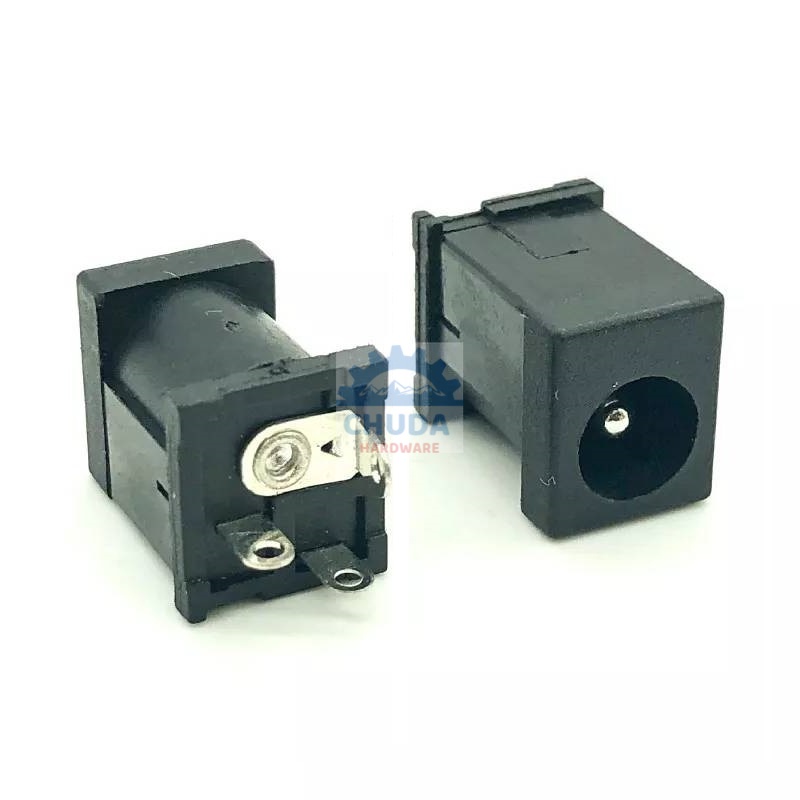 ซ็อคเก็ต 5.5x2.1mm/2.5mm DC Socket แจ็ค ดีซีแจ็ค DC Jack ปลั๊ก DC Plug Connector 3 ขา DC-012A #S ...