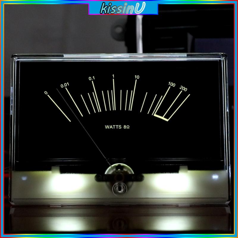 Kiss VU-Meter เครื่องวัดระดับน้ํา เครื่องขยายเสียง แอมมิเตอร์ พร้อมไฟ ...
