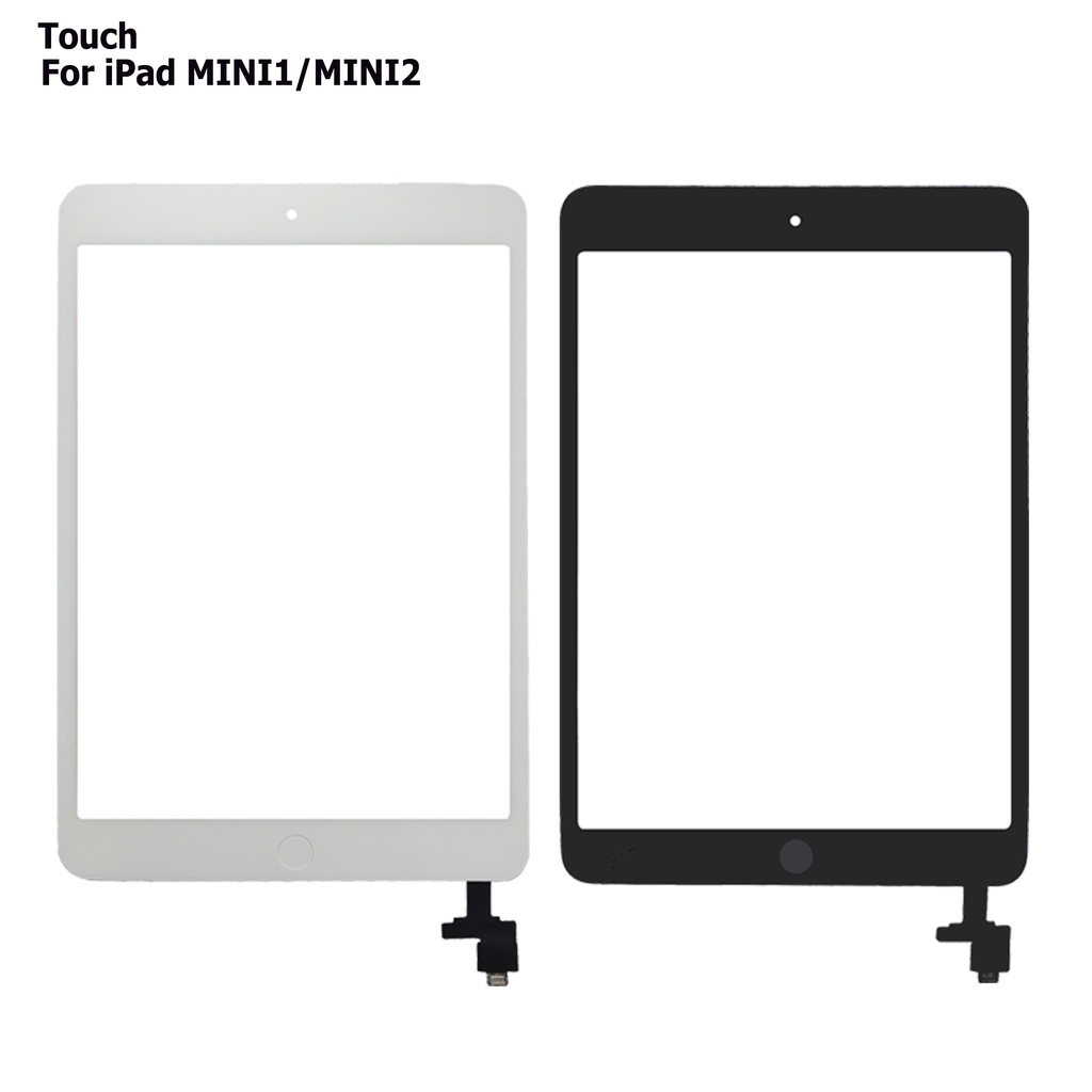 หน้าจอสัมผัสดิจิทัล พร้อมชิปเชื่อมต่อ IC พร้อมปุ่มกด สําหรับ iPad Mini ...