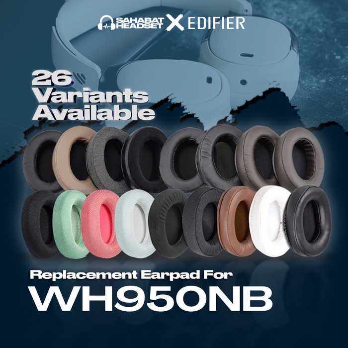แผ่นโฟมรองหูฟัง สําหรับ Edifier WH950NB Wh950 NB | Shopee Thailand